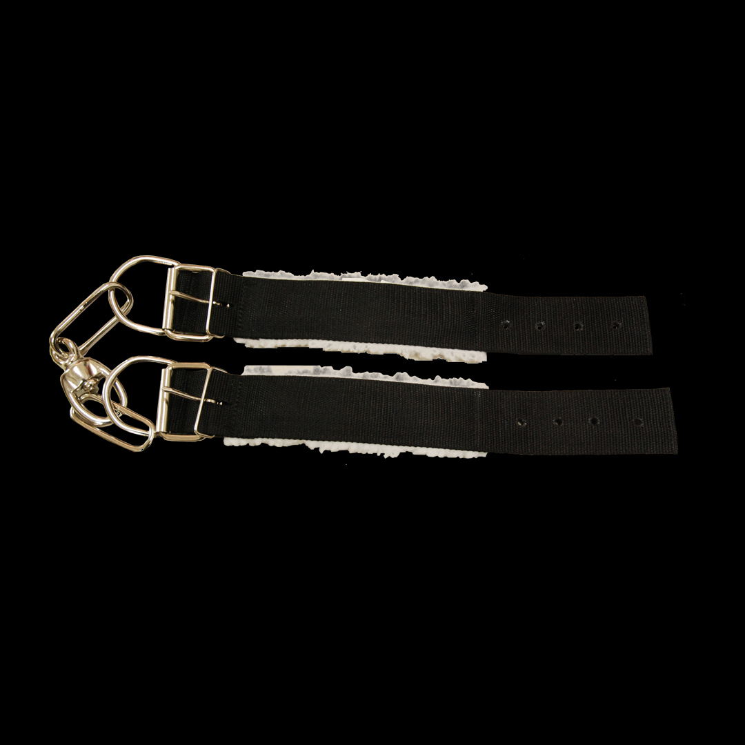 SHORT PILE SHACKLES WITH WEBBING